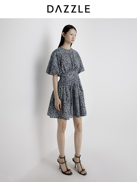 DAZZLE Disu Dress 25 Summer New Printed Bubble Dress