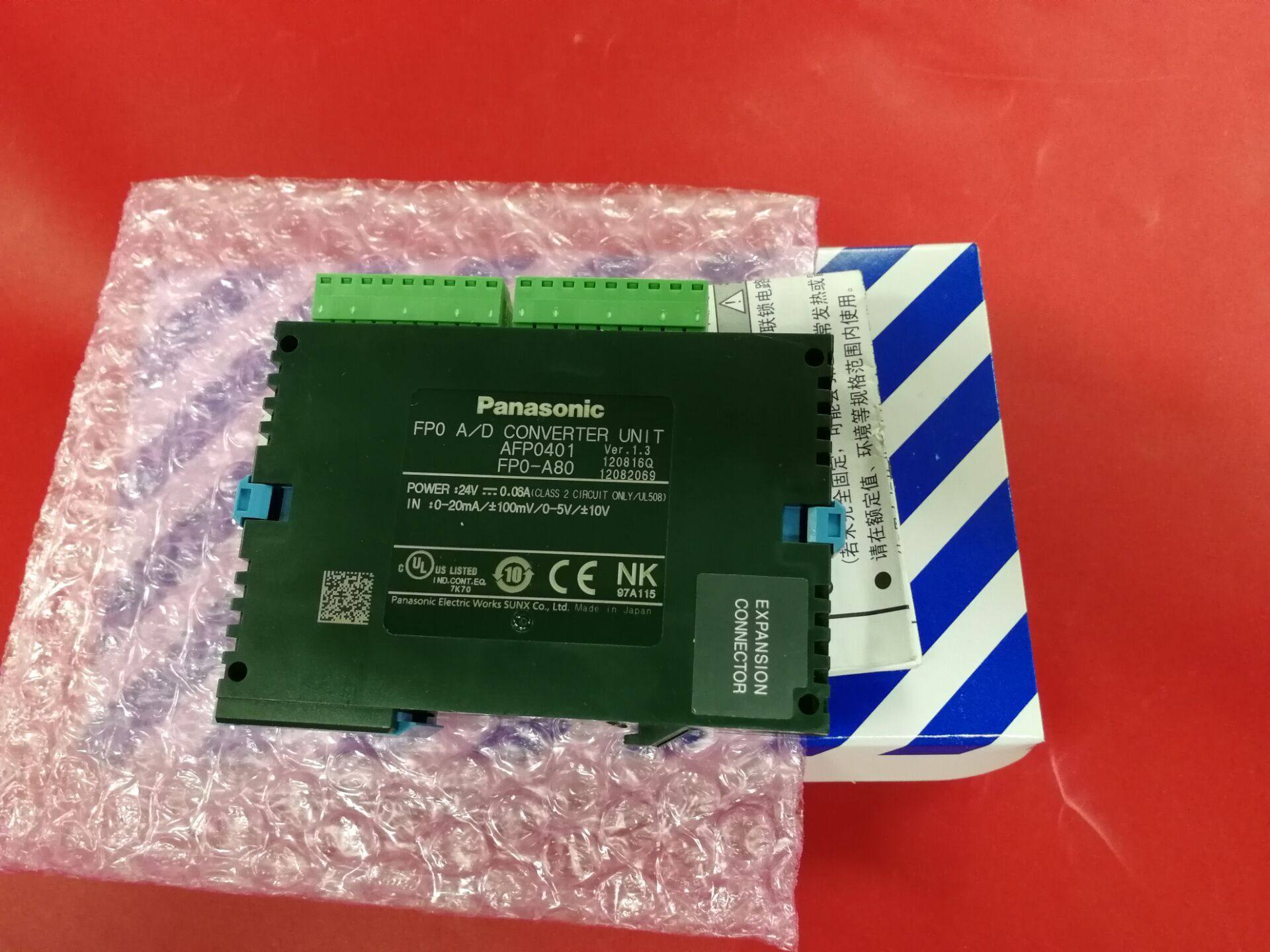 松下PLC/FP0-A80/FPO-A80/AFP0401/FP0R-AD8/AFP0RAD8扩展模块