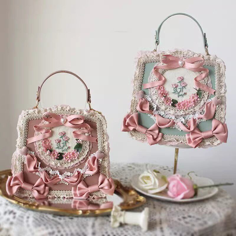 Girlelegancefrench gorgeous lolita bag from the cla series, flower ...