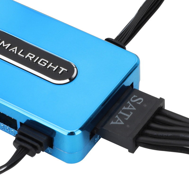 [USD 15.71] Thermalright RGB hub Controller Reva 12V4 Pin RGB Hub ...