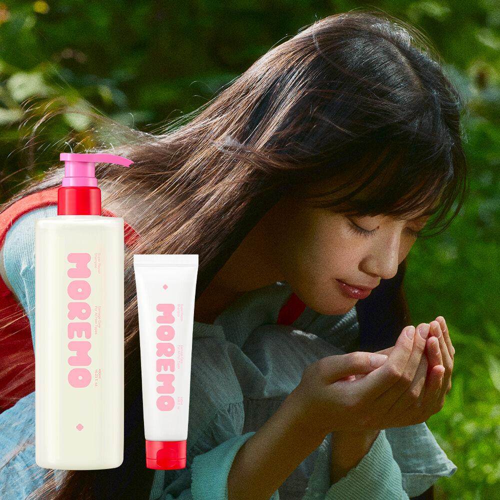韩国委托代买moremo茉芮茉十秒修护发膜精华洗发水改善毛躁发丝真能10秒抚平炸毛？实测真相来了！_头发护理_淘宝美妆网