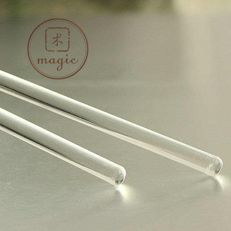 Glass rod to stir soap liquid artifact 🌟 2 pieces, 20cm long, corrosion ...
