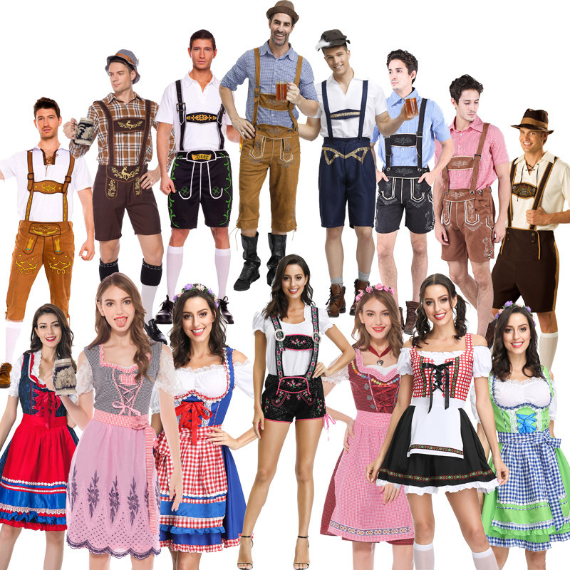 Pure German Beer Costume Munich Beer Festival Clothing Bavarian ...