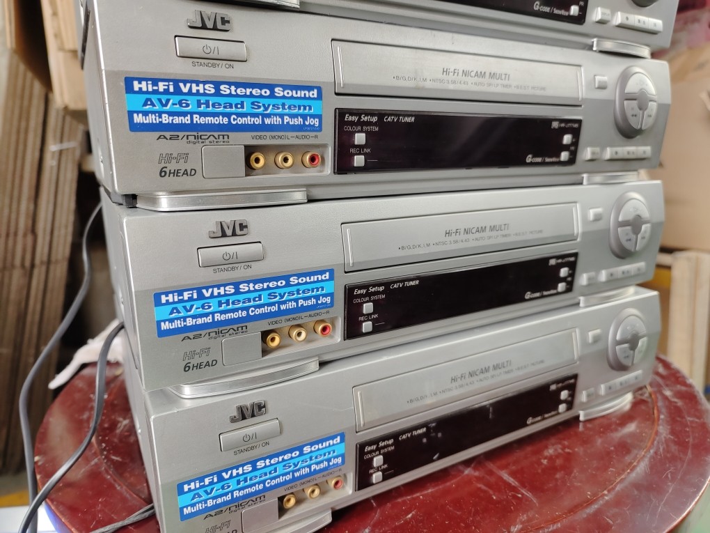 JVC杰伟士HR-J777 VHS磁带录像机：重温经典影像，记录美好回忆的神器！🎞️-录像机-淘宝好物网