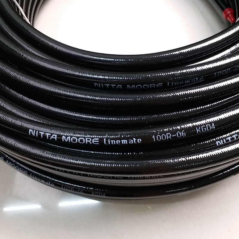 进口日本霓达摩尔NITTA MOORE液压软管 100R-06 挖掘机先导管用