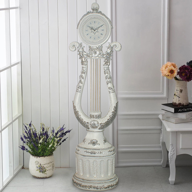 Lisheng European simple living room floor clock Antique fashion floor ...