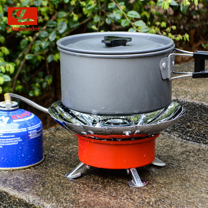 Outdoor windproof stove Lotus stove Cookware Camping stove Cassette ...