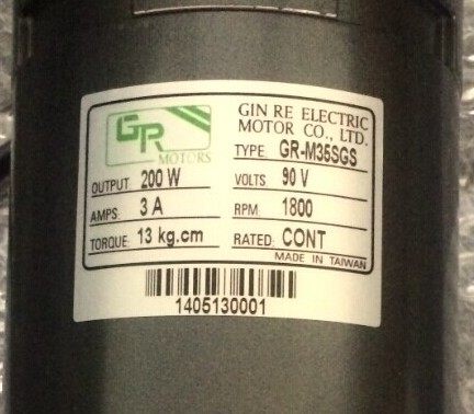 臺灣GR馬達GR-M35SGS/GR-06SP/GR-06ASP/GR-06SGN/3GN10B/GR-M36C