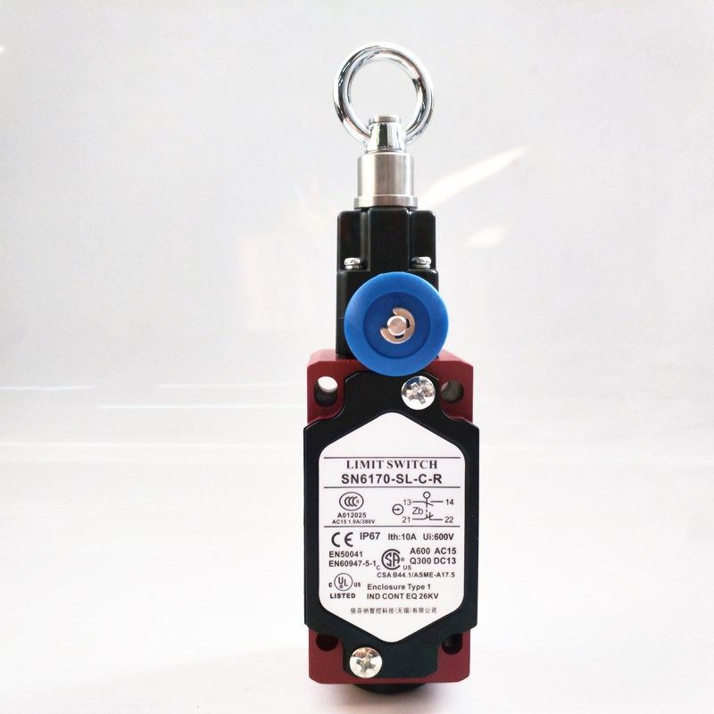 Pull cord switch SN2170 SN4170 SN6170-SL-C-R safety emergency stop ...