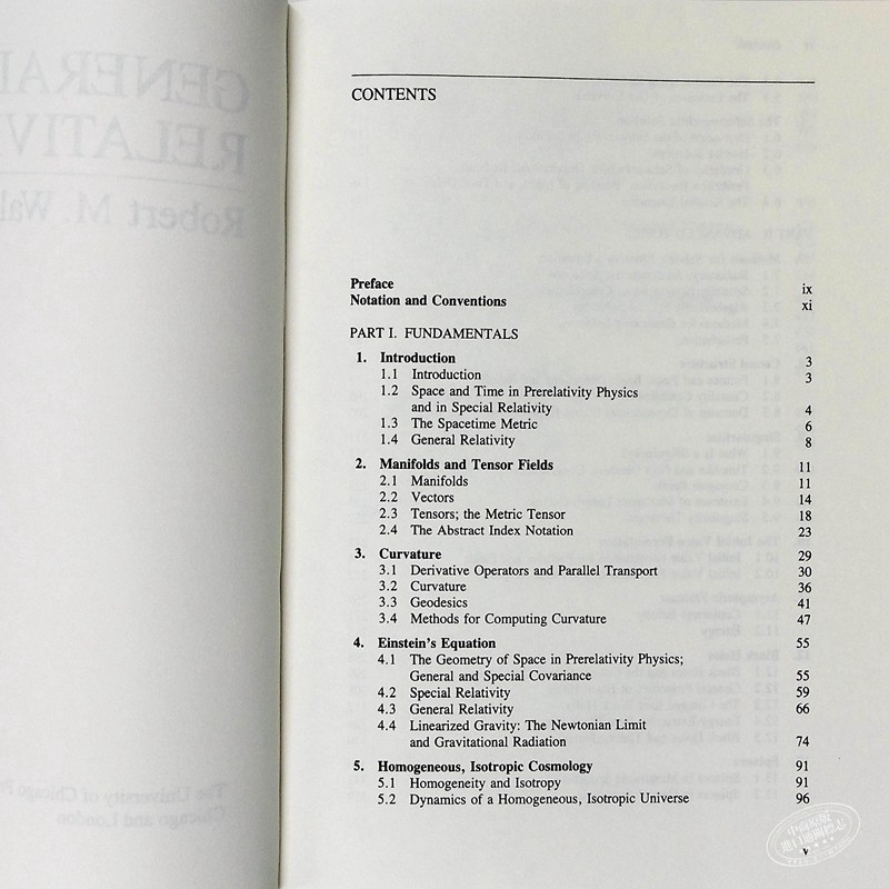 《General Relativity》Robert M. Wald，广义相对论的权威指南？-原版其它-淘宝好物网