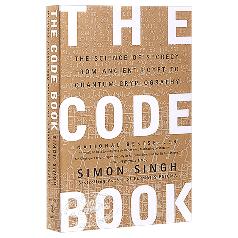 码书：编码与解码的战争/密码故事：人类智力的另类较量 英文原版 The Code Book Simon Singh【中商原版】