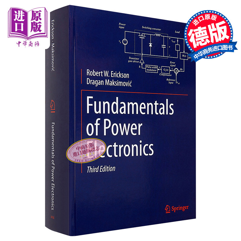 预售《Fundamentals of Power Electronics》第3版，电力电子学基础的权威指南？-科普读物/自然科学/技术类原版书 ...