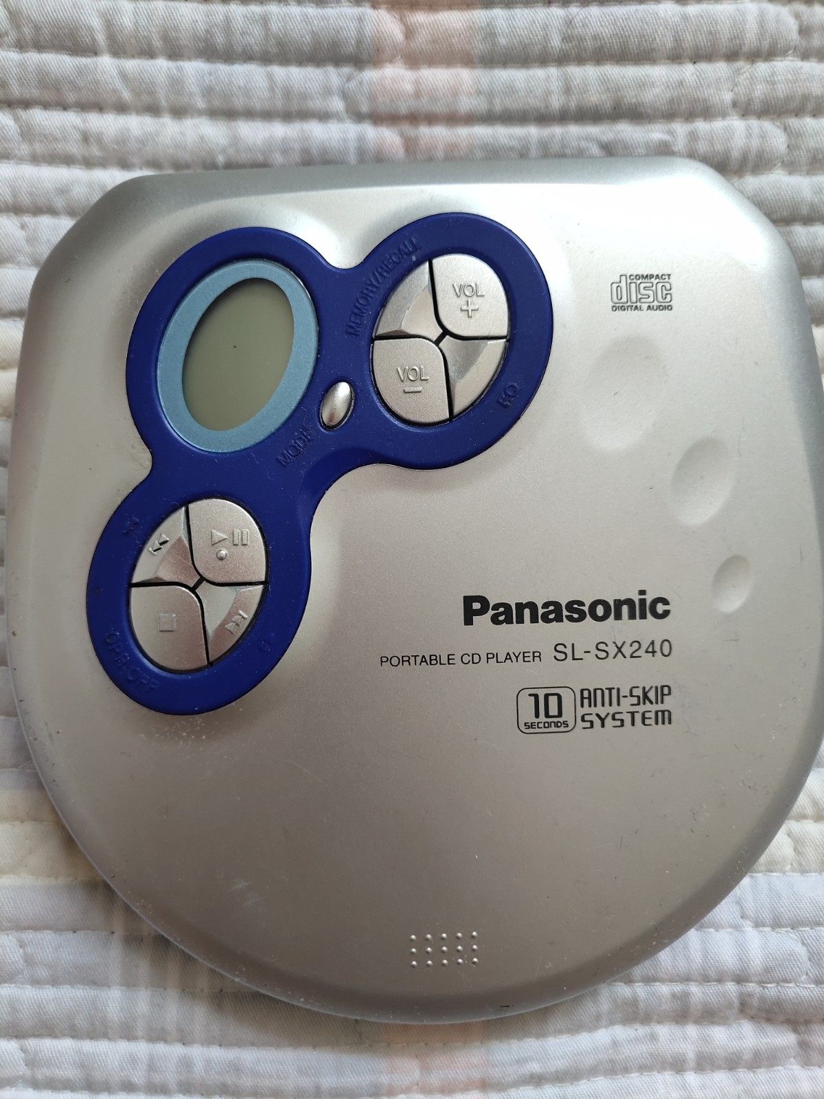 Panasonic Classic CD Player Walkman SL-CT590 SX220 CT490 SX240 Classic ...
