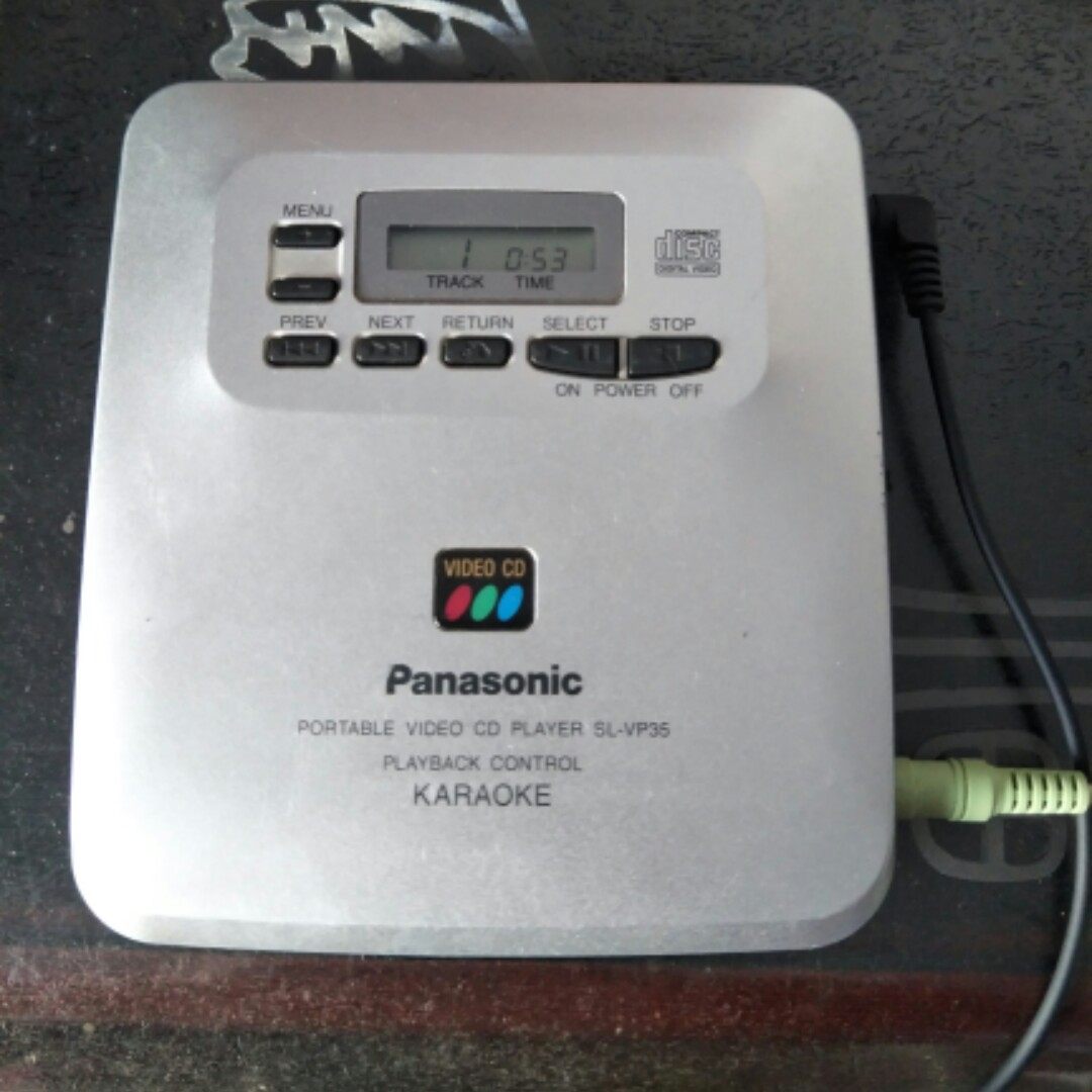 无敌了！日产松下发烧VCD机随身听SL-VP30/35，听觉盛宴不容错过！🎧-CD-淘宝好物网