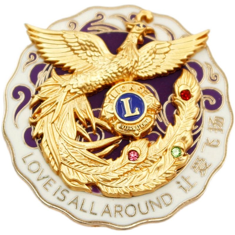 [USD 6.88] Metal badge custom personality badge custom made to design ...