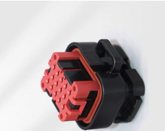 GE01-P008-14NNB-Y01 新能源汽車連接器14pin膠殼 含端子