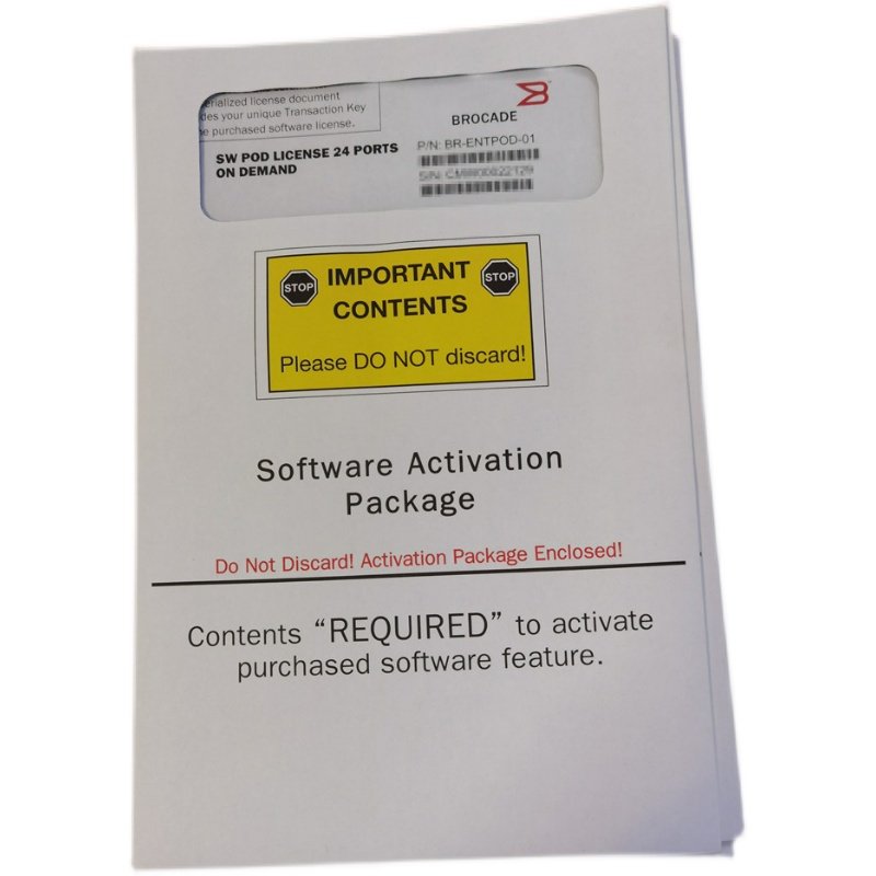Brocade 6520 Huawei SNS3096 EMC DS6520 Port 24 license BR-ENTPOD-01