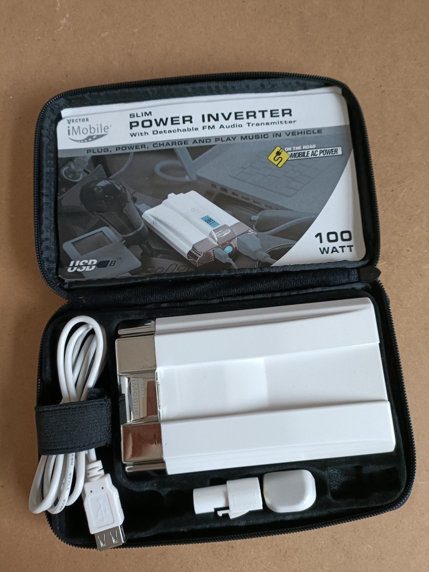 Vehicle inverter 12V to 110V 100W improved sine wave inverter vehicle ...