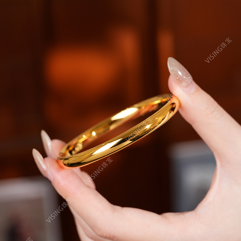 VISINGCNC S925银电镀18K金手镯，真的能让你成为派对焦点吗？💎 -手镯-淘宝好物网