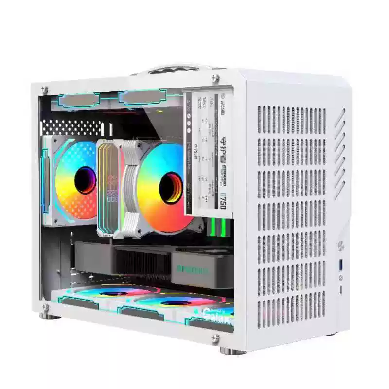 影驰战獾Z01/D01/D03/V01 MINI手提小机箱支持MATX主板 ATX电源