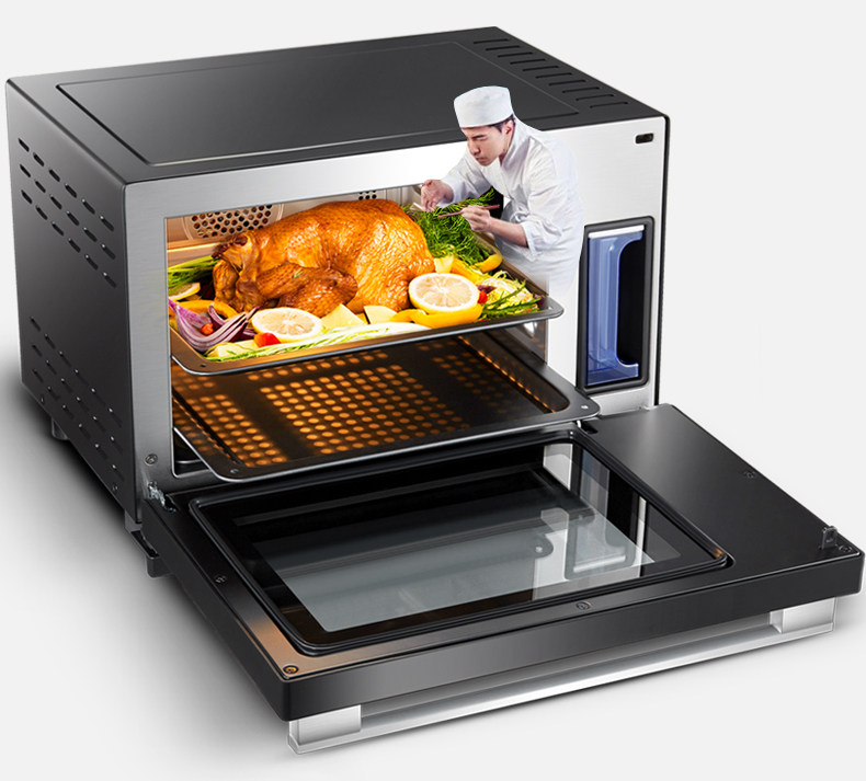 BAKOLN BKT-28B steamer oven two-in-one household steam stove Table type ...