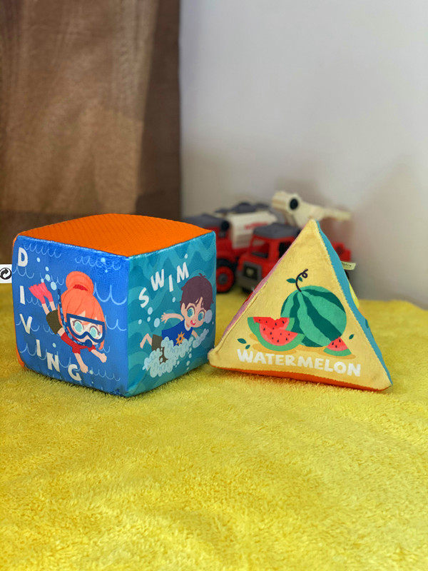 [USD 7.46] Kindergarten Probe Sponge Dice Large Early Teaching Props ...