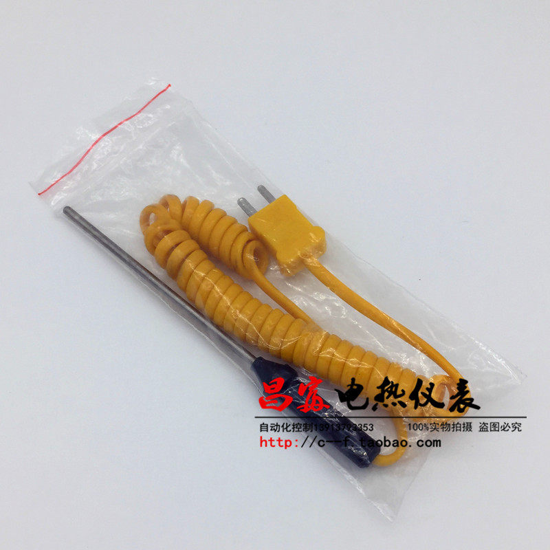 [USD 6.29] K-Type Thermocouple Probe WRN-02B TP-K02 Thermometer Probe ...