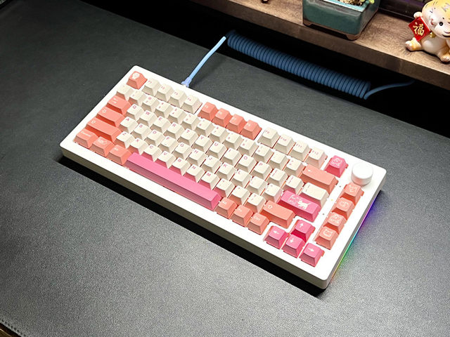 GMK Orange Boi orange cat keycap PBT sublimation mechanical keyboard ...