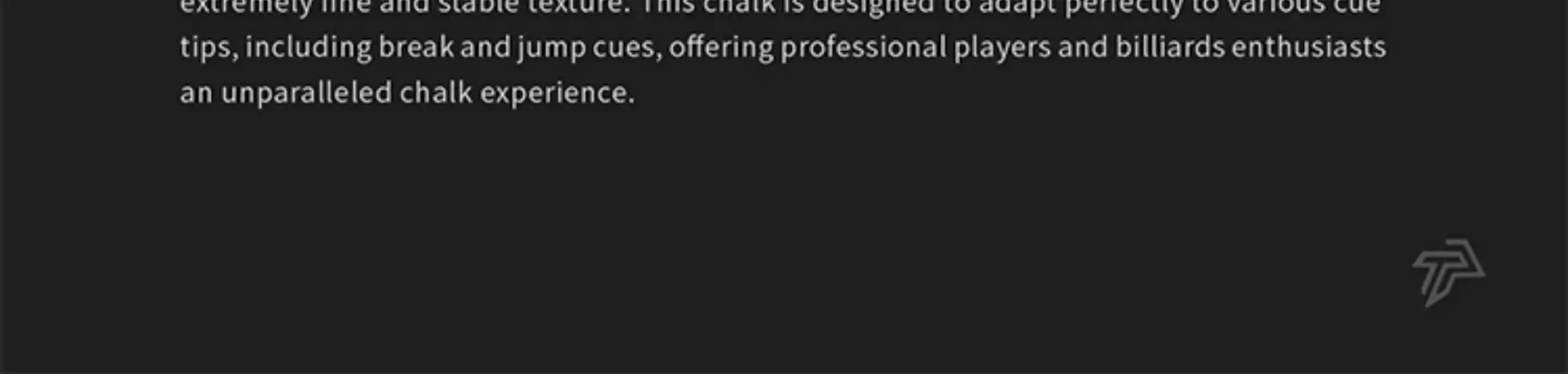 TP7500职业版巧克粉中八小头大头杆专用无尘台球枪粉 7500云雾灰与PRO+蓝色H皮头专用粉