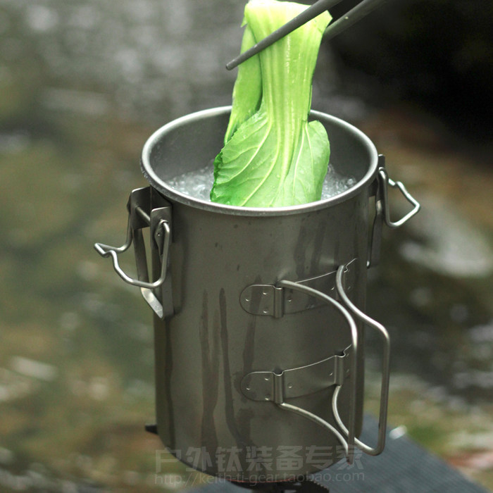 Keith's titanium rice cooker, no-burn rice steamer, pot set ...