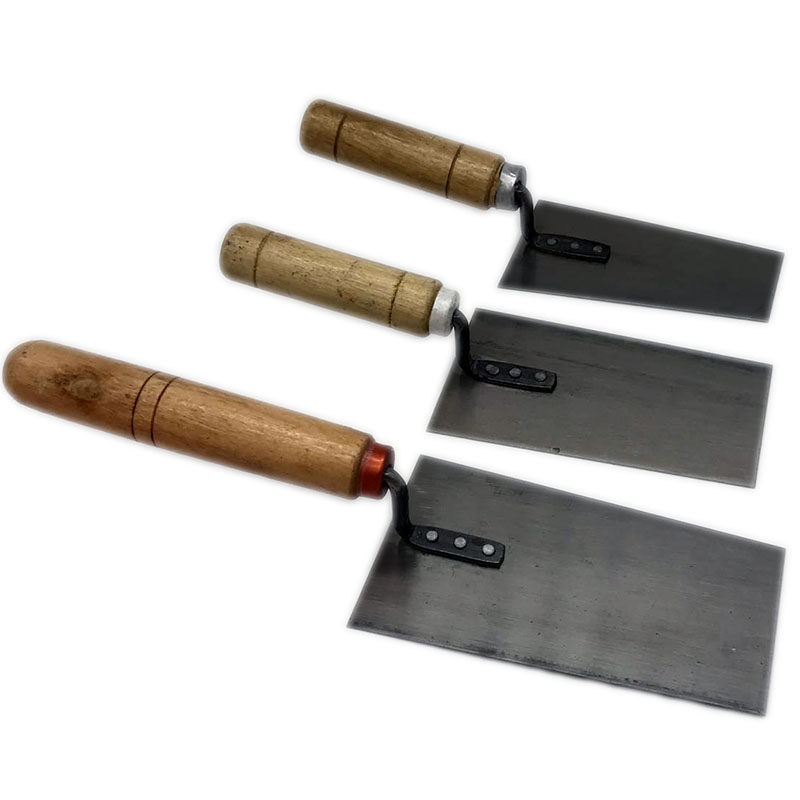 [USD 4.61] Grey spoon mud knife mud muddy iron plate muddy bricklayer ...
