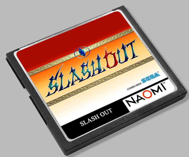 《豪斬 - Slash out》街機基板世嘉SEGA NAOMI遊戲CF卡[可聯機]