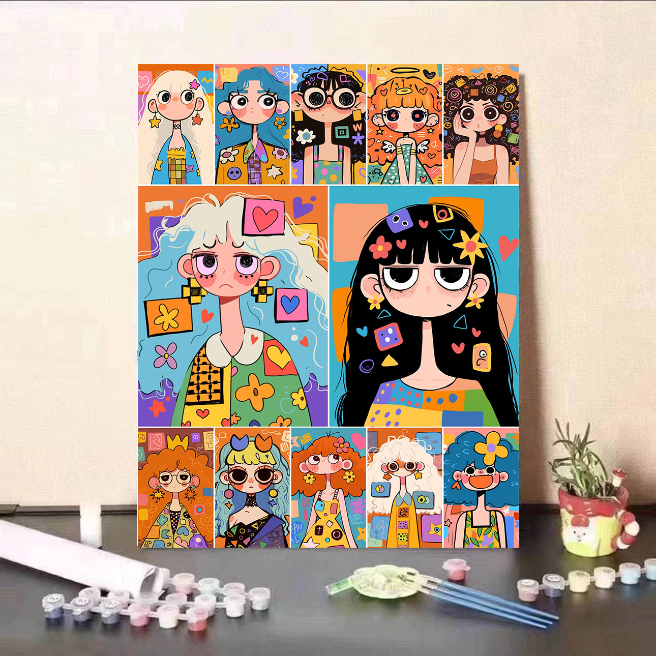 Dopamine girls, your source of happiness - high-looking diy digital oil ...