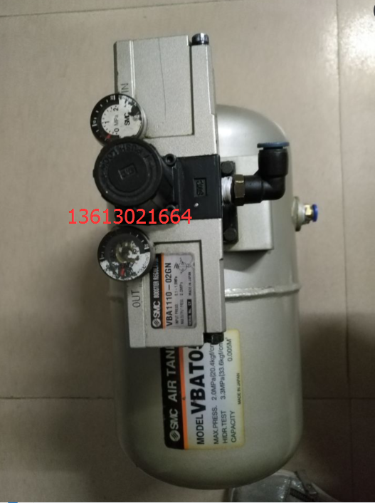 SMC type pneumatic gas tank VBAT10A VBAT10A high pressure gas tank