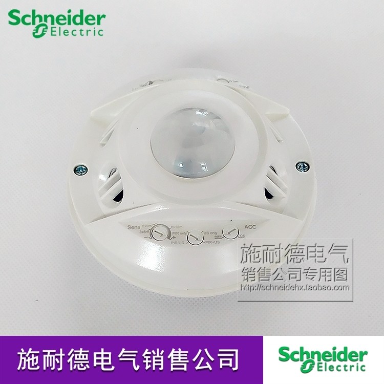 Schneider presence sensor infrared ultrasonic corridor porch light ...