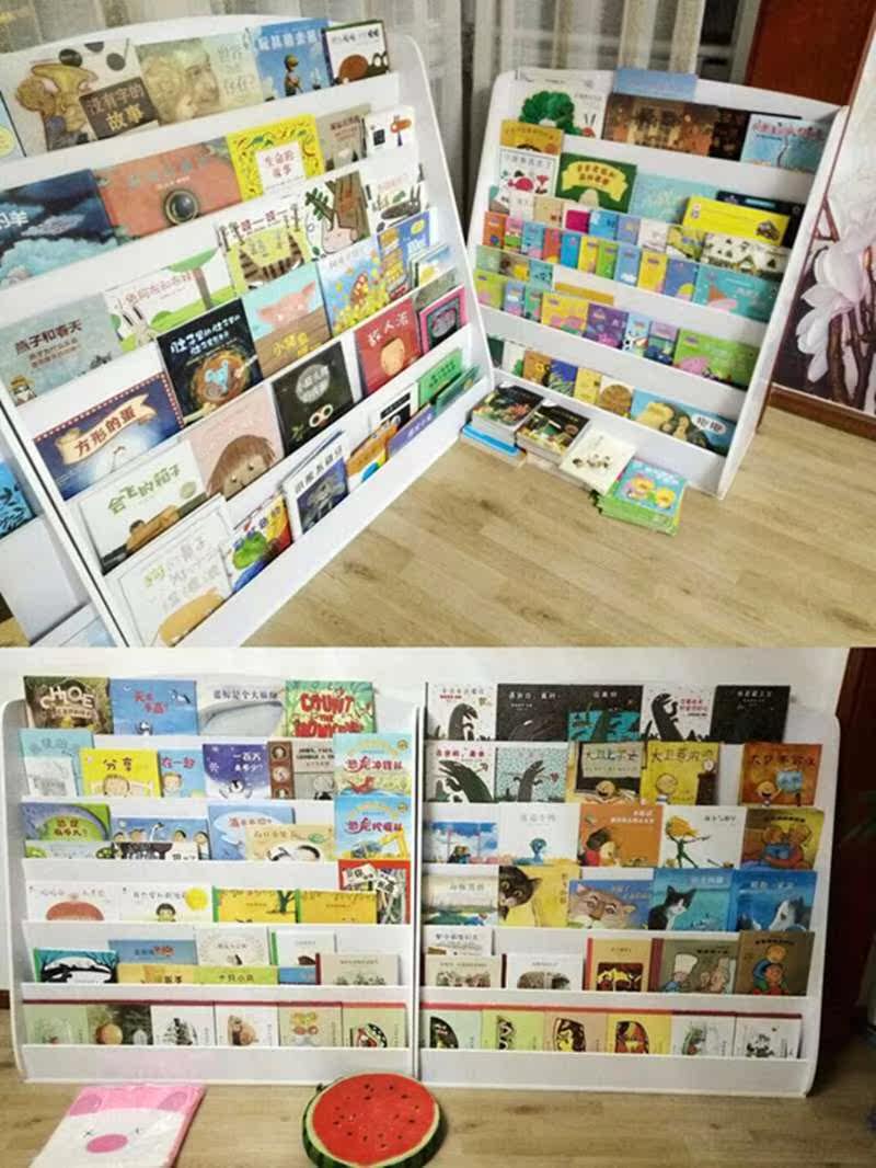 [USD 114.75] Oversized children draw this shelf baby bookshelf library ...
