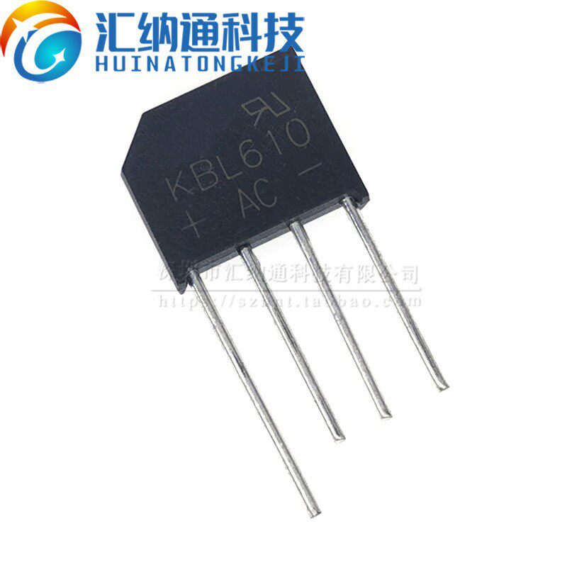 KBL608 6A/800V 和 KBL610 6A/1000V 扁桥整流桥堆有什么区别？它们适用于哪些应用场景？-整流器-淘宝好物网