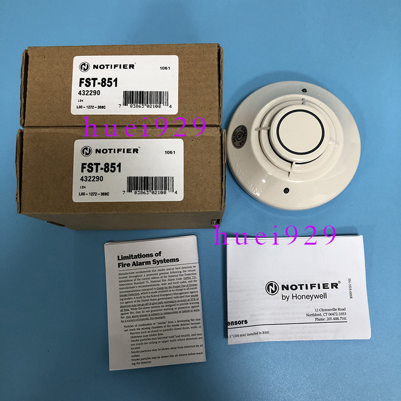 原裝正品諾蒂菲爾NOTIFIER FST-851煙霧警報器：守護家的安全衛士，假一罰十承諾！