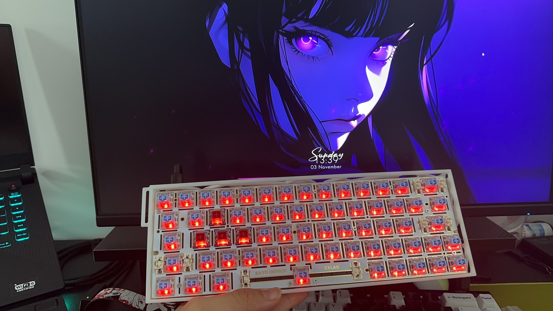 小夜K64H3 K66H3魔怔版磁轴键盘声音包PORON夹心棉IXPE轴下垫PET评价 - 淘宝网