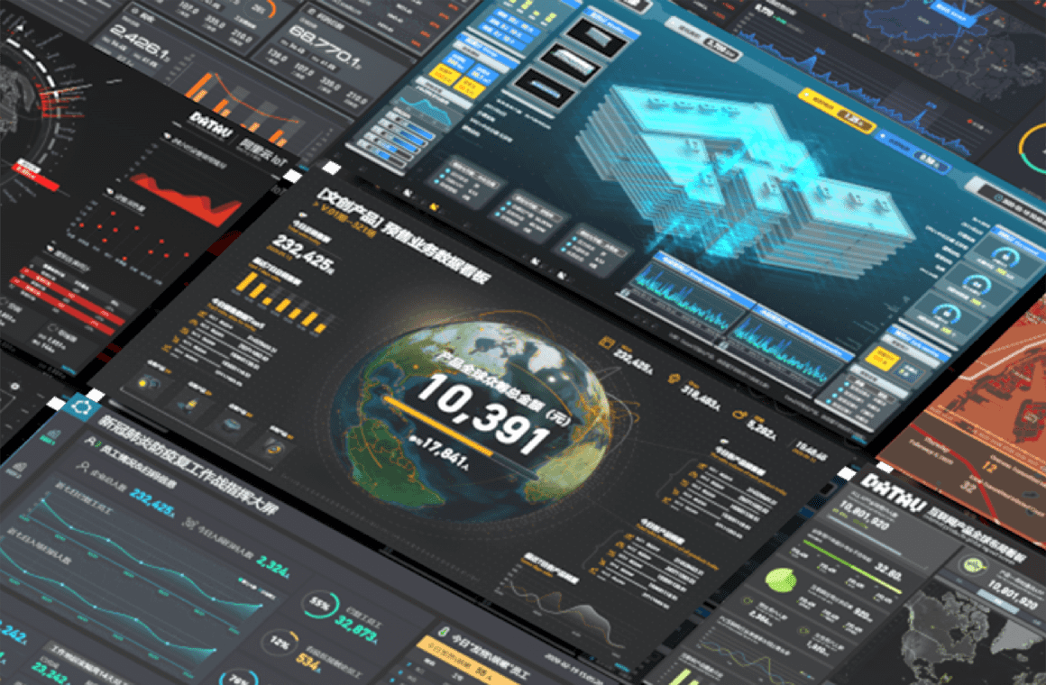 数据可视化DataV_数据分析工具_双十一数据可视化_三维可视化-阿里云