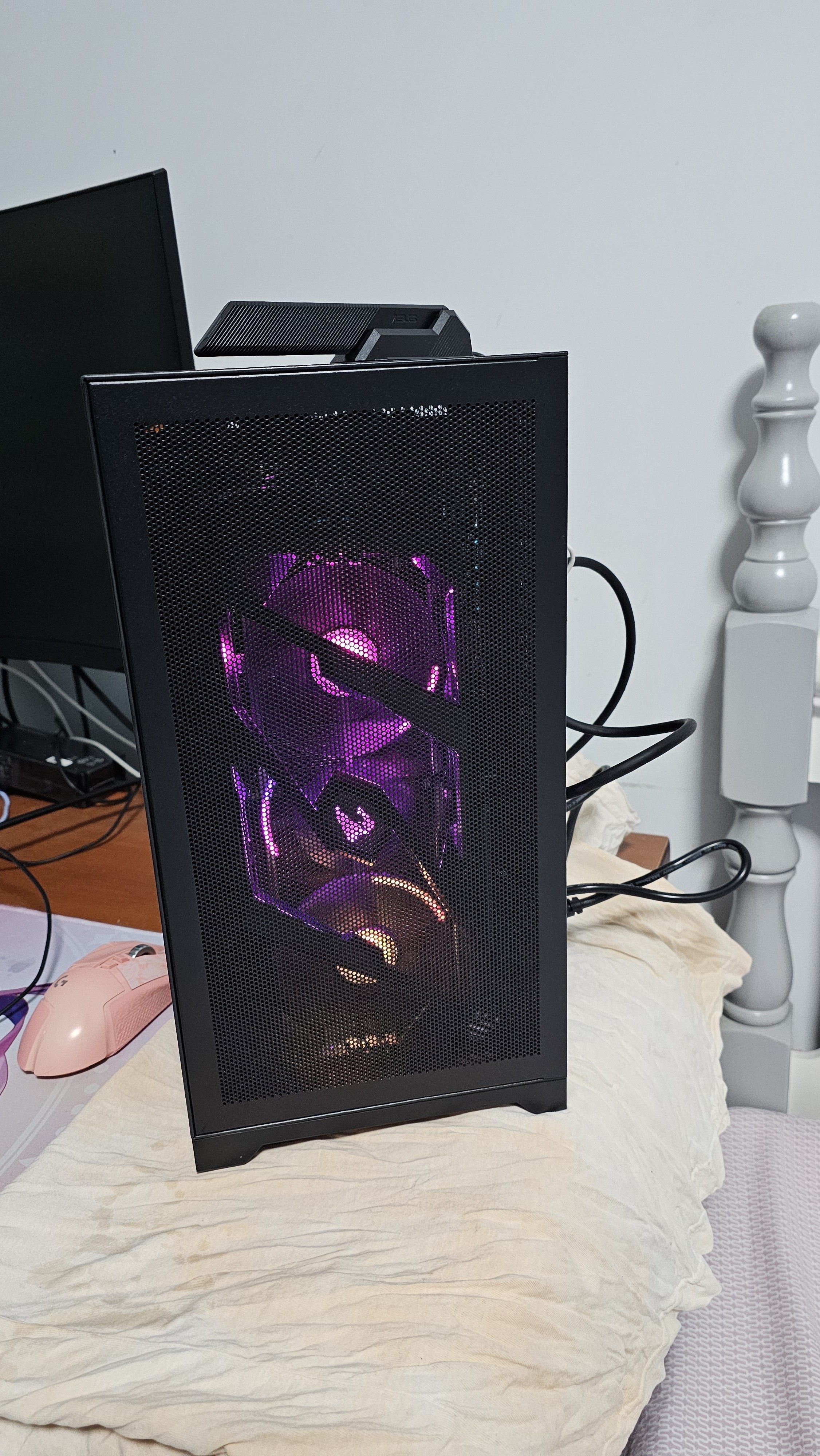 闪鳞L400机箱立式便携式ITX手提TYPECmini台式机主机箱超迷你评价 - 淘宝网