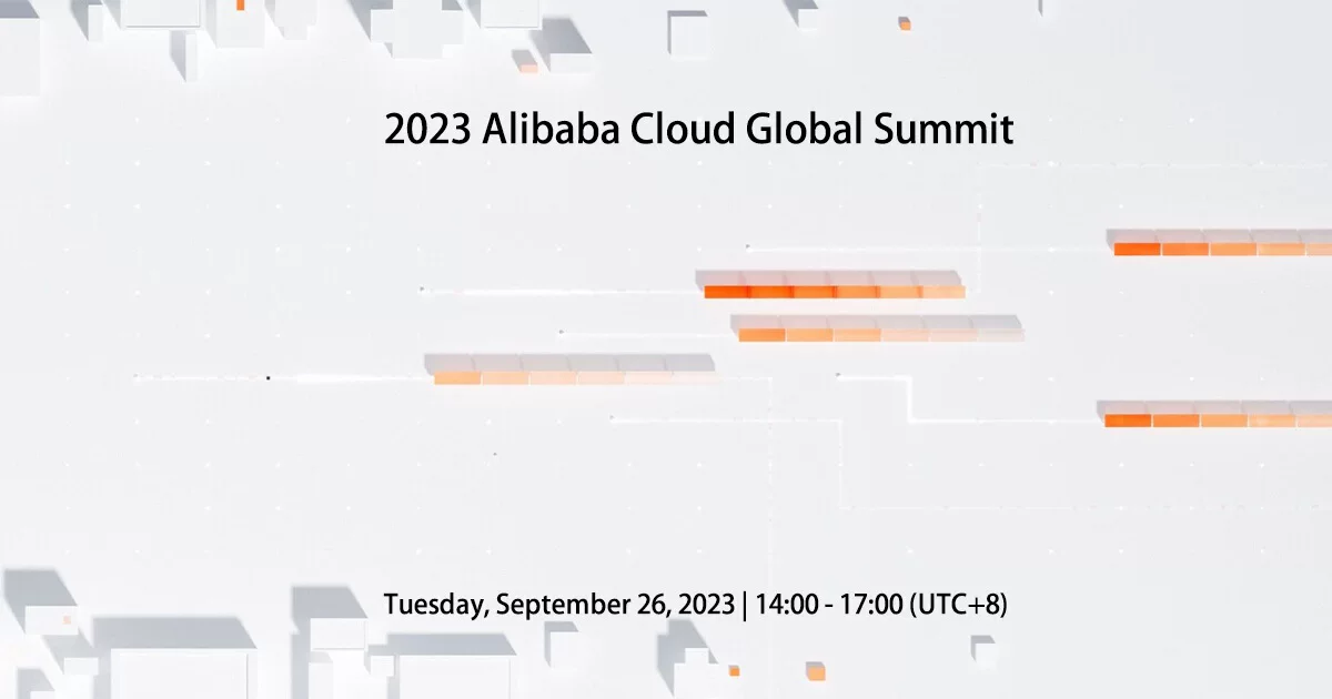2023 Alibaba Cloud Global Summit