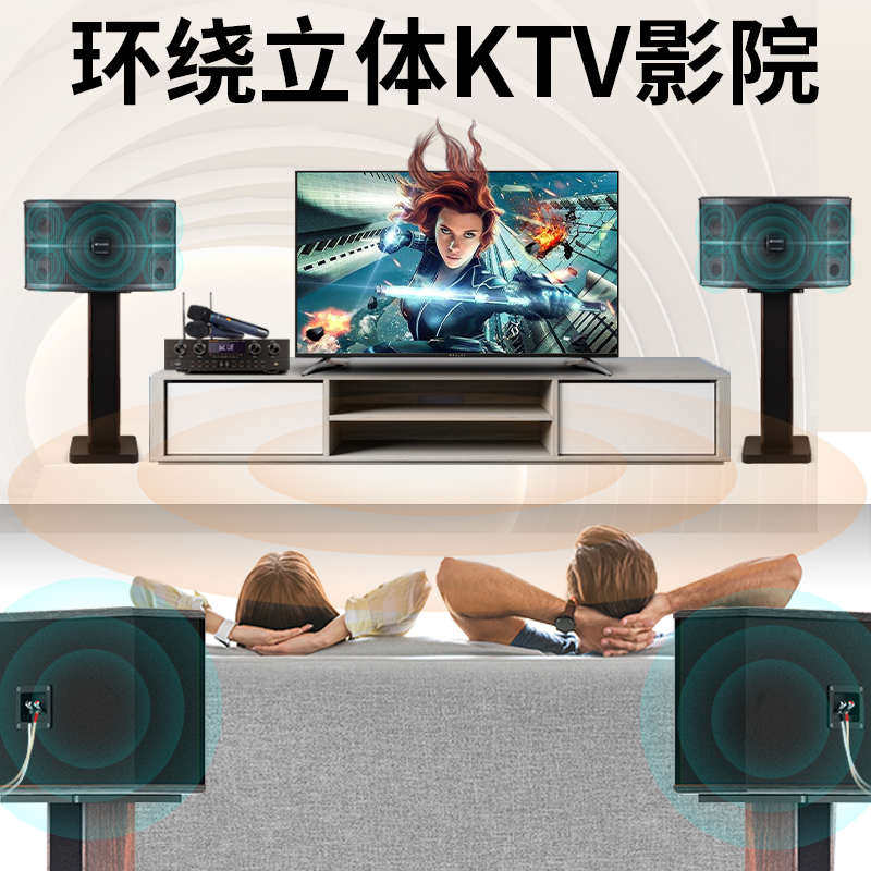 山水FK121：家庭KTV神器，开启你的私人演唱会！-KTV-淘宝百科网