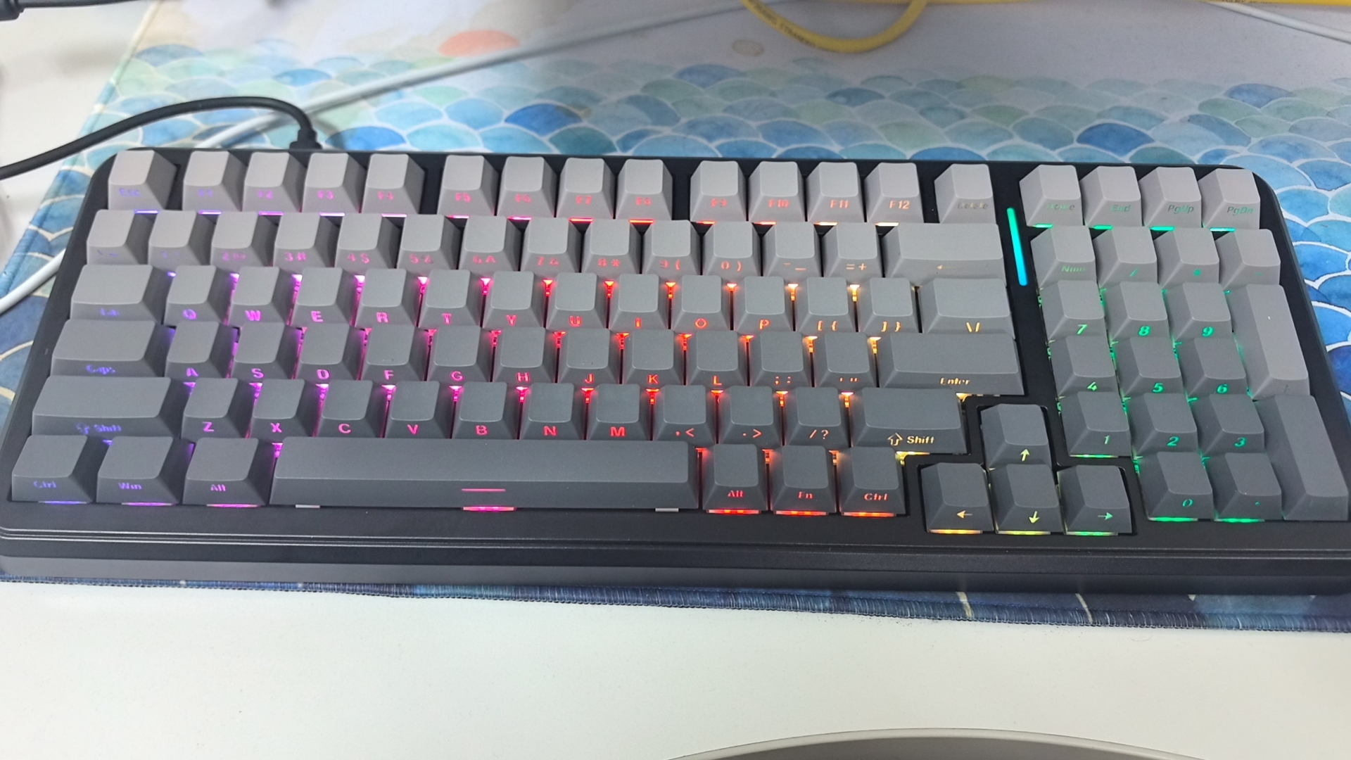 MCHOSE迈从K99 V2客制化机械键盘无线蓝牙三模电竞游戏专用侧刻评价 - 淘宝网