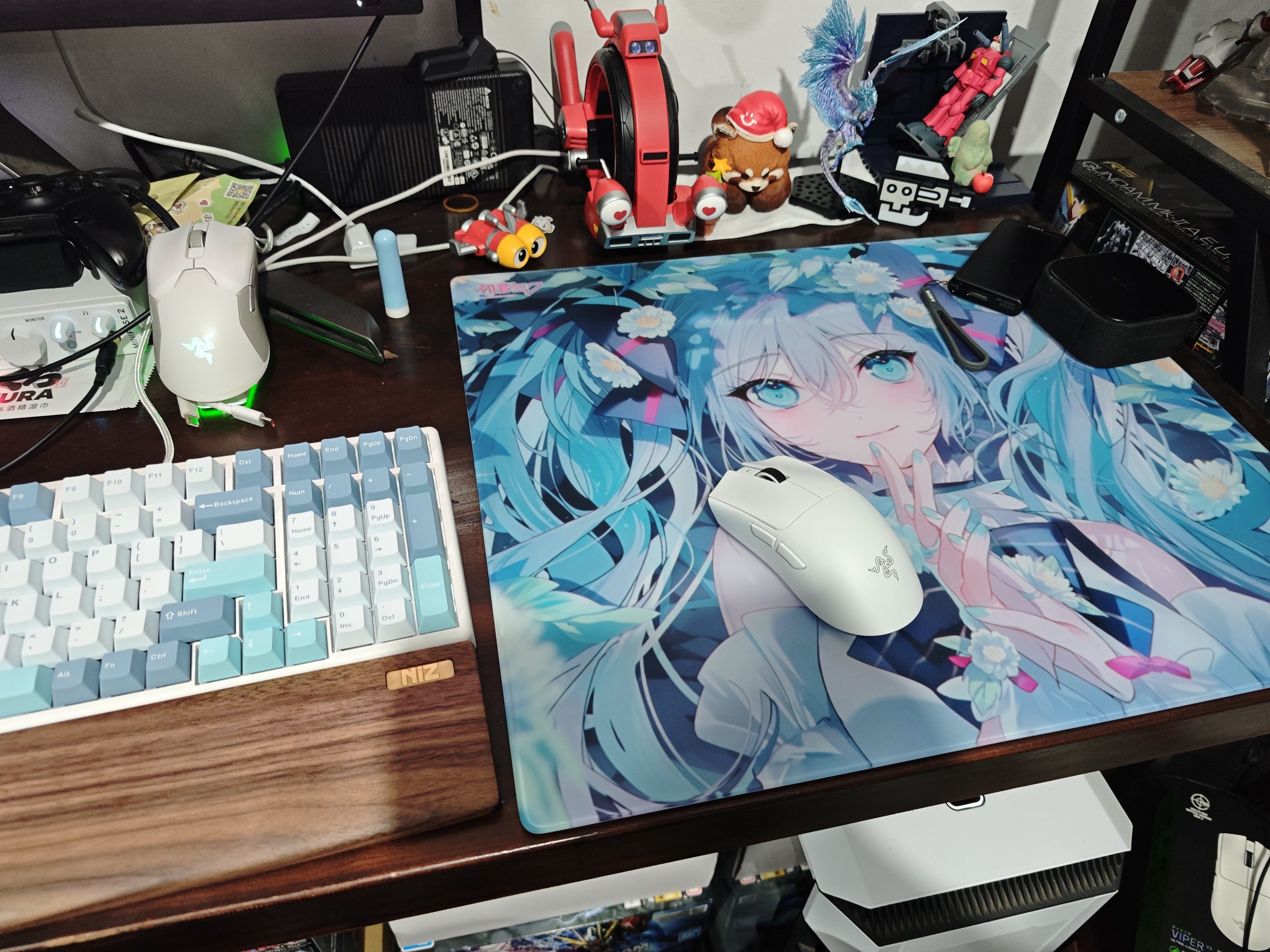WALLHACK 4.0 初音miku日本限定款电竞钢化玻璃鼠标垫顺滑复刻版评价 - 淘宝网
