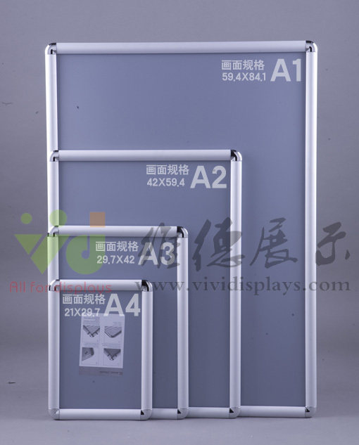 [USD 10.26] Picture frame - Poster frame - Poster rack - Aluminum alloy ...