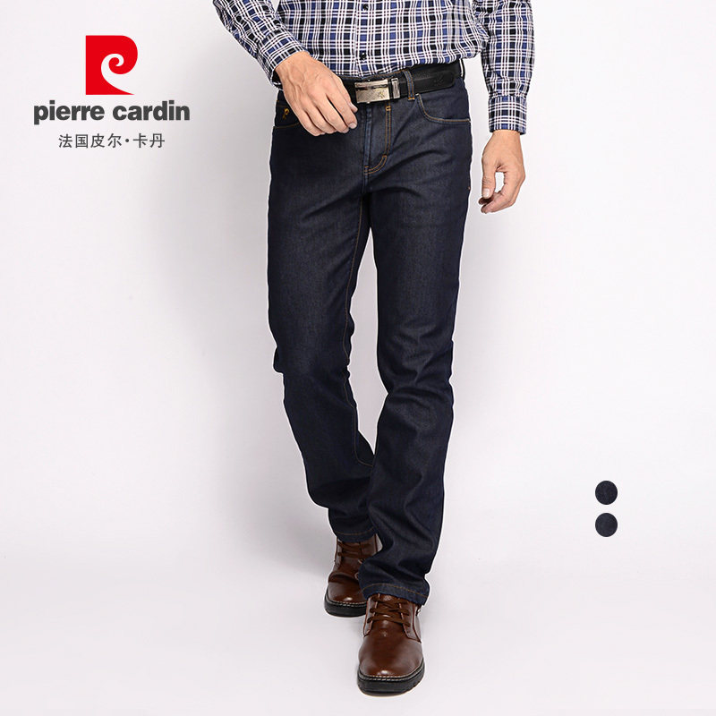 Купить Джинсы мужские 皮尔卡丹牛仔裤男正品直筒修身弹力青年春季韩版休闲裤子潮款长裤 Pierre Cardin ...