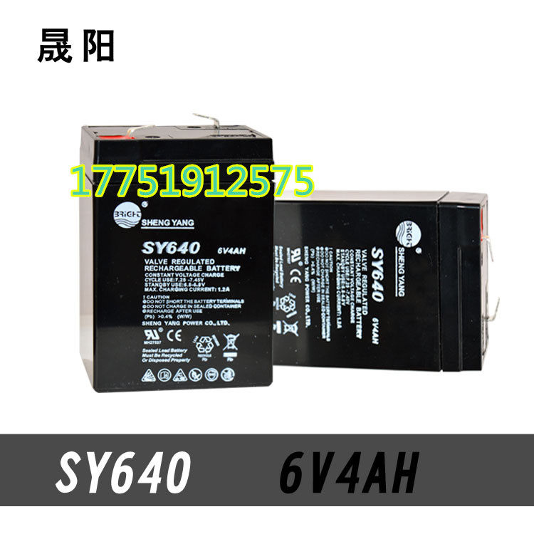 [USD 12.19] New 6V4AH 20HR electronic scale battery SY640 children's ...