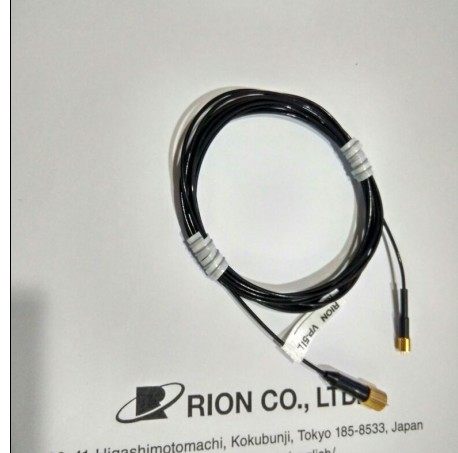 RION VP-51L acceleration sensor PV-90B special connecting cable 2 ...