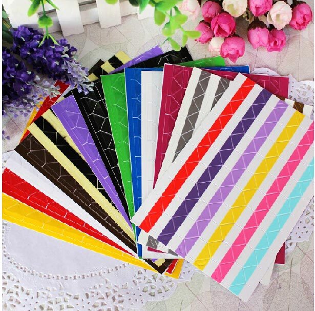 Handmade diy photo album corner stickers: let every photo have its own ...